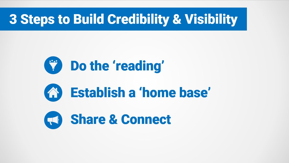 3 Steps to Build Visibility & Credibility – Mike Taylor