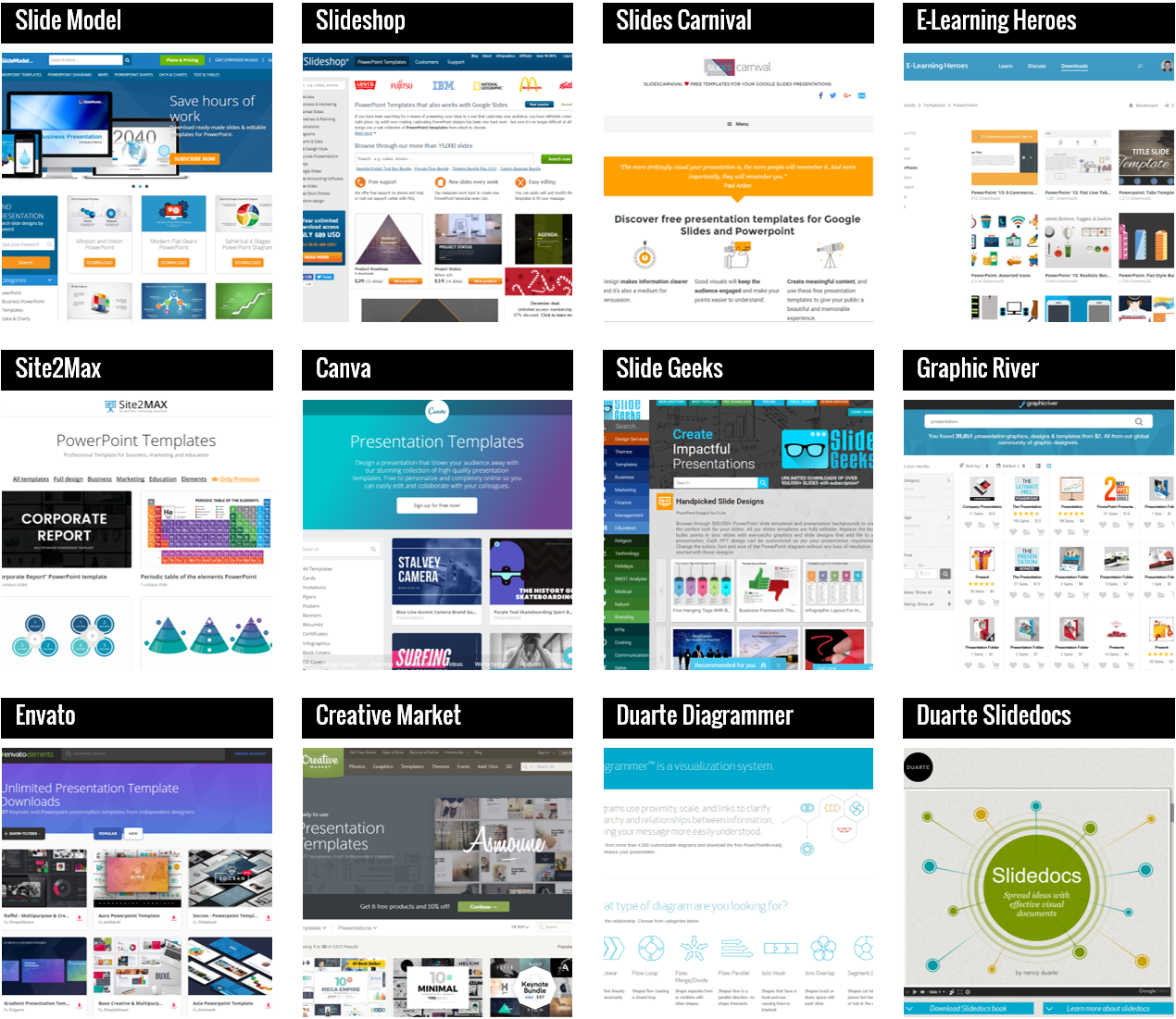 Where to Find the Best Presentation Templates & Design Inspiration ...